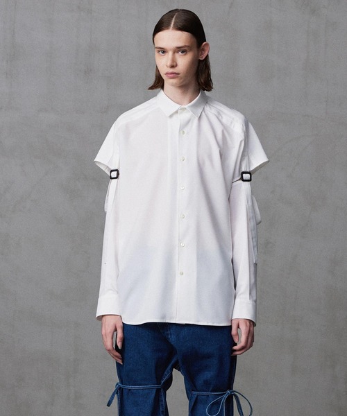 SHAREEF 「SHAREEF」 長袖シャツ 2 ホワイト メンズ : ZOZOTOWN Yahoo!店 - 通販 - Yahoo!ショッピング