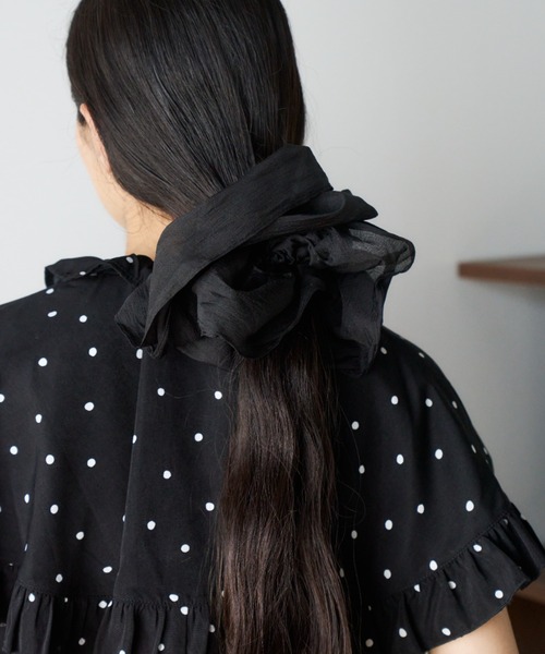 Libra Cue ヘアゴム シアービッグシュシュ : ZOZOTOWN Yahoo!店 - 通販 - Yahoo!ショッピング