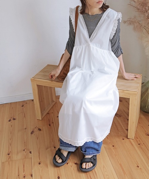 Crisp 「Crisp」 ノースリーブワンピース FREE ホワイト レディース : ZOZOTOWN Yahoo!店 - 通販 ...