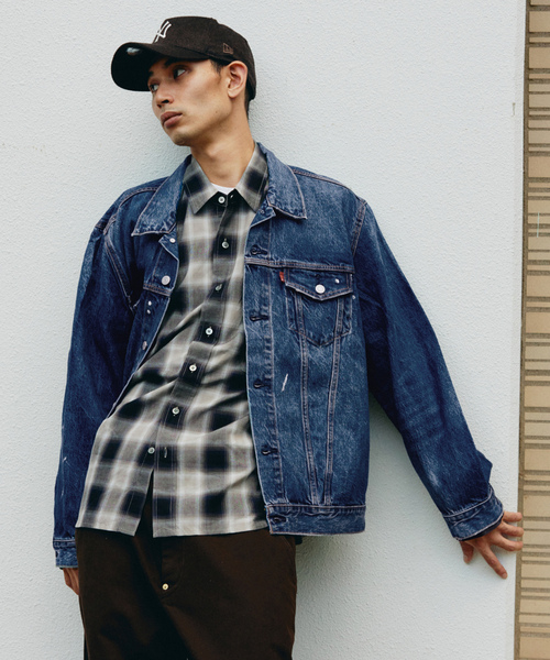 Levi's（リーバイス） デニムジャケット LARGE コバルトブルー メンズ