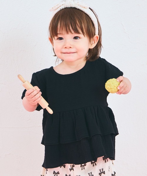 pairmanon マタニティ 「ベビー」ガーゼティアードフリル ブルマセットアップ : ZOZOTOWN Yahoo!店 - 通販 - Yahoo!ショッピング