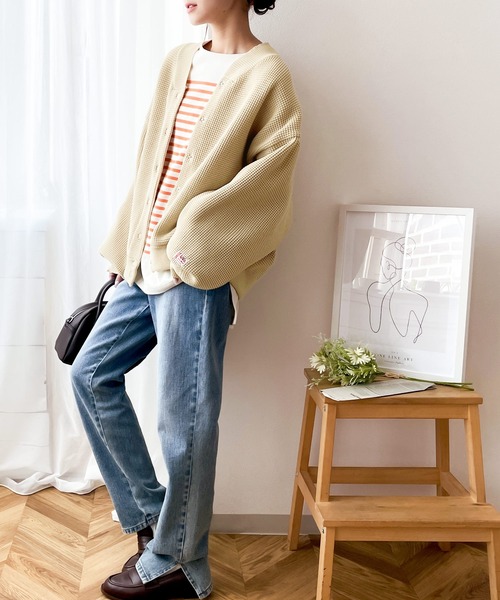 ジャケット ブルゾン 《JaVaジャバ コラボ》新触感！軽量ワッフルニットカーディガン :65886026:ZOZOTOWN Yahoo!店 - 通販 - Yahoo!ショッピング