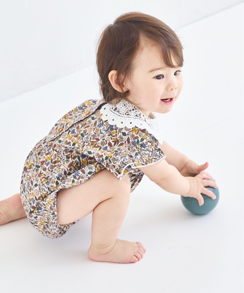 pairmanon（ペアマノン） ベビー服 ロンパース 「ベビー」レース襟ロンパース : ZOZOTOWN Yahoo!店 - 通販 - Yahoo!ショッピング