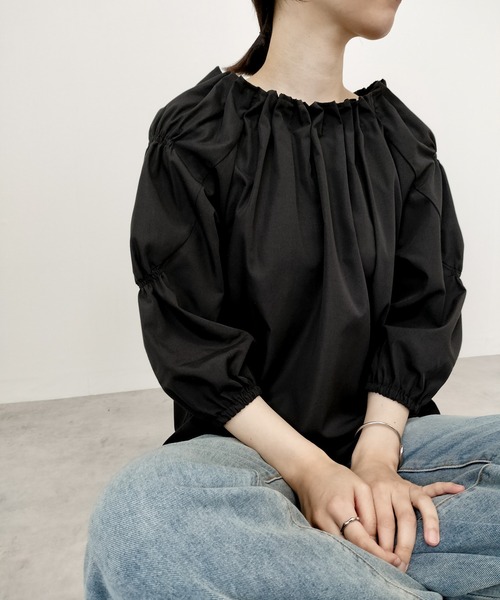 Virca シャツ ブラウス ギャザーネックブラウス レディース : ZOZOTOWN Yahoo!店 - 通販 - Yahoo!ショッピング