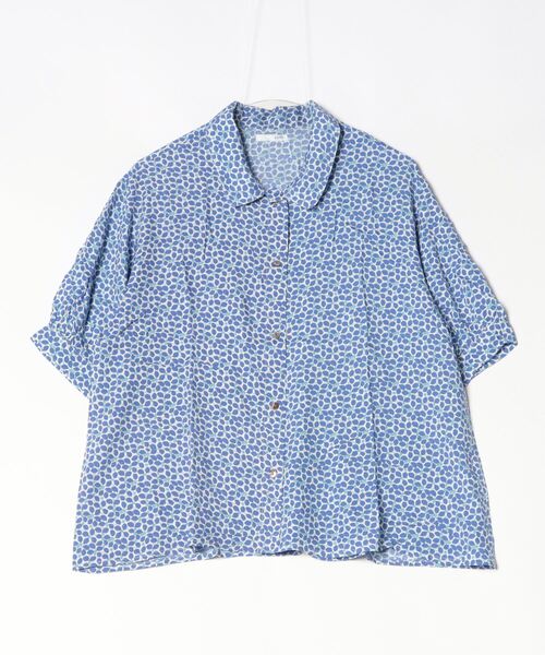 sandy ブラウス シャツ 「sandy」プリントフラットカラーブラウス レディース : ZOZOTOWN Yahoo!店 - 通販 - Yahoo!ショッピング