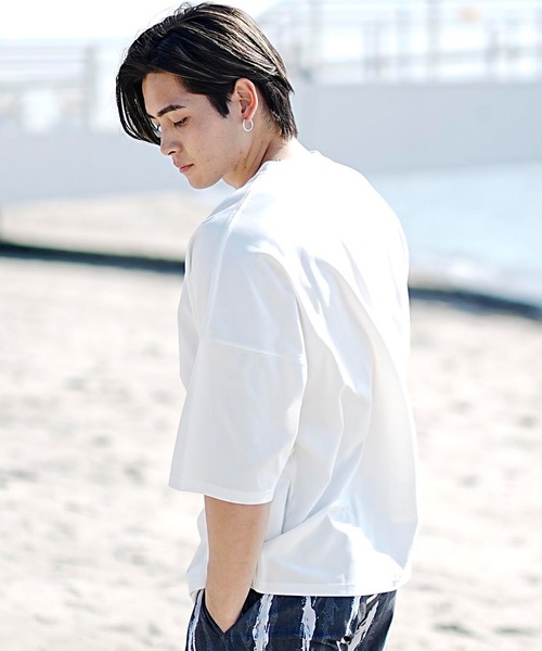 FILA ラッシュガード 「ムラサキスポーツ限定」FILA/フィラ 半袖ラッシュガード オーバーサーズ ポケット付き 水陸両用 UVケア ...