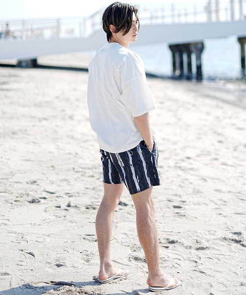 ラッシュガード メンズ 「ムラサキスポーツ限定」FILA/フィラ 半袖ラッシュガード オーバーサーズ ポケット付き 水陸両用 UVケア ...