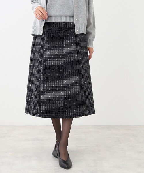 Reflect スカート 「SALE／手洗い可」ラップ風フレアジャカードスカート : ZOZOTOWN Yahoo!店 - 通販 - Yahoo!ショッピング