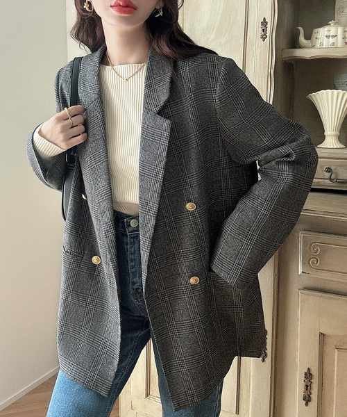 Yahoo!オークション - 「Meiru」 テーラードジャケット X-LARGE ブラウ...