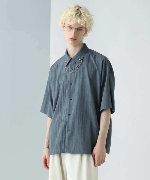 HARE シャツ 「WEB限定」マルチマテリアルメランジシャツSS(HARE) メンズ レディース : ZOZOTOWN Yahoo!店 - 通販 - Yahoo!ショッピング