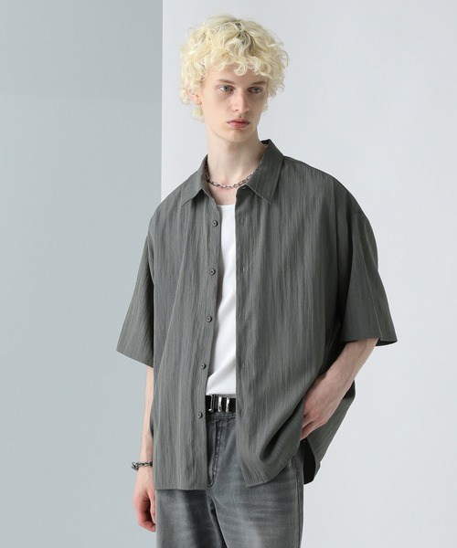 HARE シャツ 「WEB限定」マルチマテリアルメランジシャツSS(HARE) メンズ レディース : ZOZOTOWN Yahoo!店 - 通販 - Yahoo!ショッピング