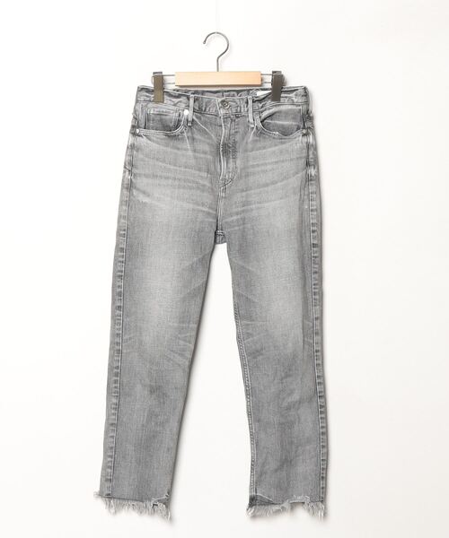 upperhights 「upperhights」 ダメージ加工デニムパンツ 24 グレー レディース : ZOZOTOWN Yahoo!店 - 通販 - Yahoo!ショッピング