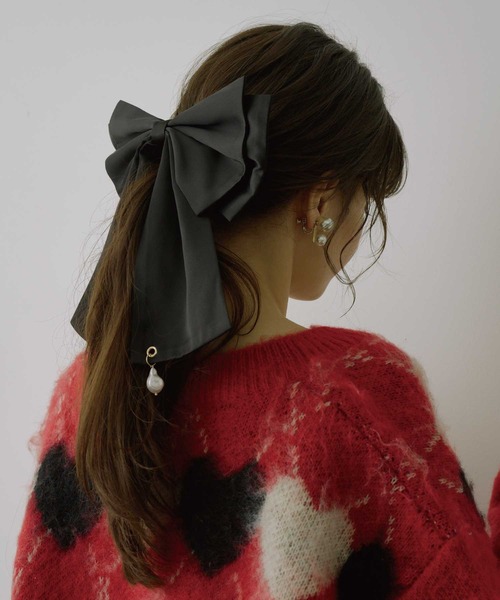 VIOLETTA ヘアクリップ 「HEIREN」クラシカルサテンリボンバレッタ : ZOZOTOWN Yahoo!店 - 通販 - Yahoo ...