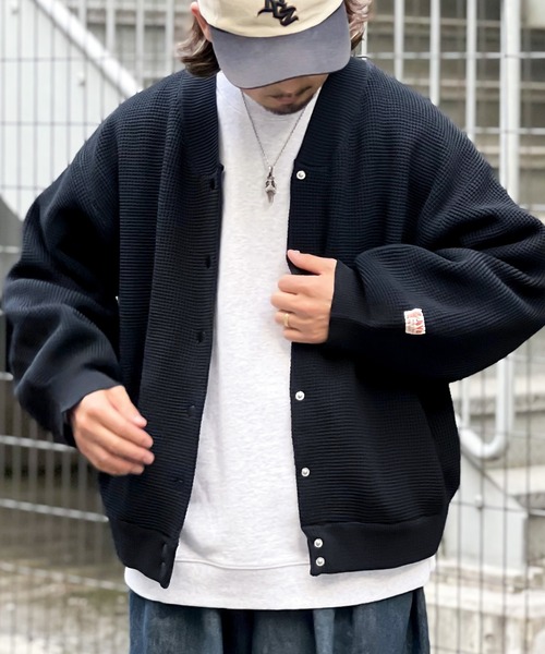 カーディガン 《JaVaジャバ コラボ》新軽量ワッフルニットカーディガン :70243032:ZOZOTOWN Yahoo!店 - 通販 - Yahoo!ショッピング