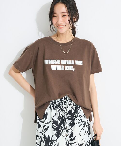 CRAFT STANDARD BOUTIQUE tシャツ メタリックロゴプリントTEE レディース : ZOZOTOWN Yahoo!店 - 通販 - Yahoo!ショッピング
