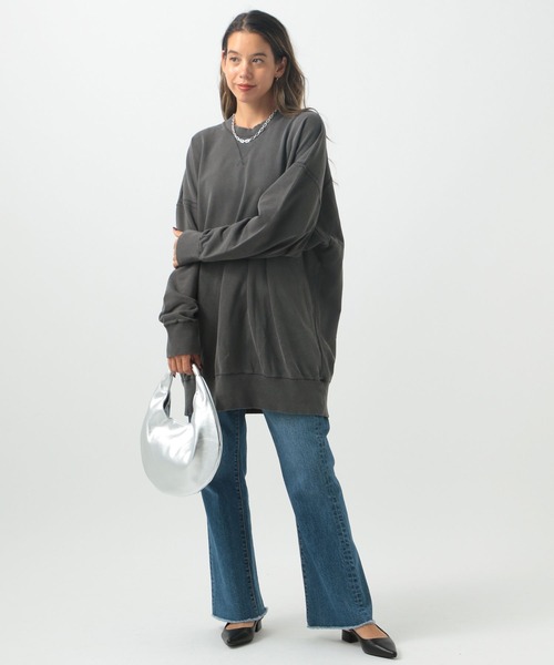 Yahoo!オークション - 「BAYFLOW」 スウェットカットソー SMALL アイボ...