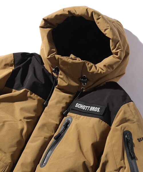 Schott N.Y.C 「schott」 ダウンジャケット SMALL ベージュ メンズ : ZOZOTOWN Yahoo!店 - 通販 - Yahoo!ショッピング