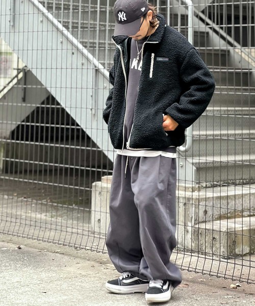 classicalelf ジャケット ブルゾン 「JaVa ジャバコラボ」レトロ×スポーツMIX。JaVaワッペン付き配色ボアブルゾン : ZOZOTOWN Yahoo!店 - 通販 ...