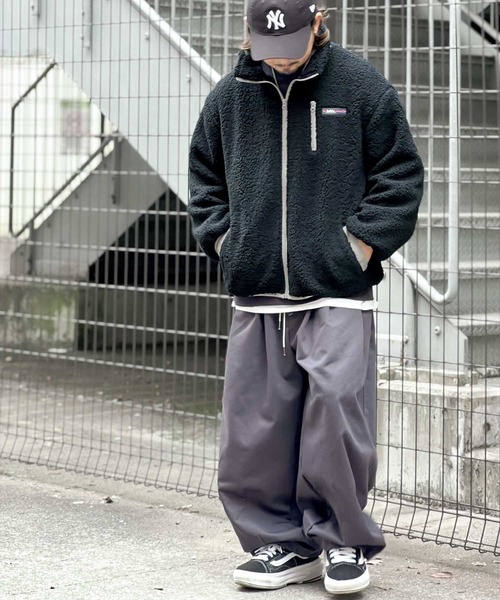 classicalelf ジャケット ブルゾン 「JaVa ジャバコラボ」レトロ×スポーツMIX。JaVaワッペン付き配色ボアブルゾン : ZOZOTOWN Yahoo!店 - 通販 ...