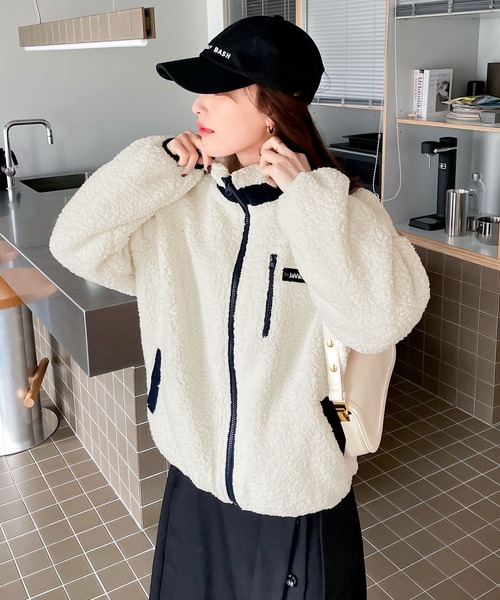 ジャケット ブルゾン 「JaVa ジャバコラボ」レトロ×スポーツMIX。JaVaワッペン付き配色ボアブルゾン : 70243036 : ZOZOTOWN Yahoo!店 - 通販 ...