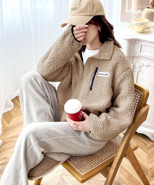 ジャケット ブルゾン 「JaVa ジャバコラボ」レトロ×スポーツMIX。JaVaワッペン付き配色ボアブルゾン : 70243036 : ZOZOTOWN Yahoo!店 - 通販 ...