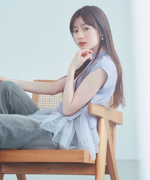 NATURAL BEAUTY BASIC 「NATURAL BASIC」 ノースリーブニット FREE ラベンダー レディース : ZOZOTOWN Yahoo!店 - 通販 - Yahoo ...