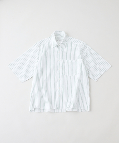 CAMIEL FORTGENS シャツ / カミエル・フォートヘンス BOXY SHIRT SHIRTING BLUE メンズ ...
