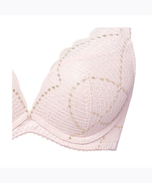 AMOSTYLE ブラジャー 夢みるブラ(R) DeepV マイフラワー「B，C，Dカップ」AMST1455 WHU JX : ZOZOTOWN Yahoo!店 - 通販 - Yahoo!ショッピング