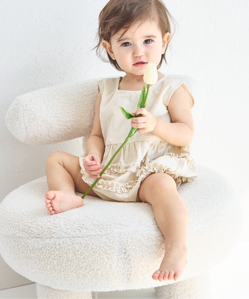 pairmanon ベビー服 ロンパース 「ベビー」メローフリル ノースリーブロンパース : ZOZOTOWN Yahoo!店 - 通販 - Yahoo!ショッピング