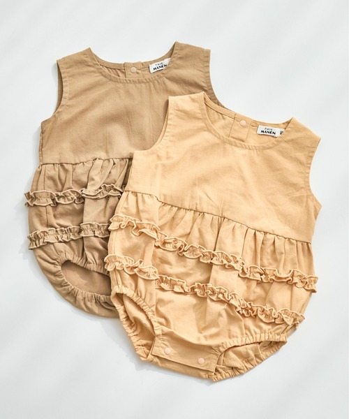 pairmanon ベビー服 ロンパース 「ベビー」メローフリル ノースリーブロンパース : ZOZOTOWN Yahoo!店 - 通販 - Yahoo!ショッピング