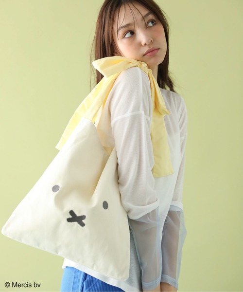Miffy（ミッフィー） トートバッグ Miffy/フェイスリボンショルダーBag レディース : ZOZOTOWN Yahoo!店 - 通販 - Yahoo!ショッピング
