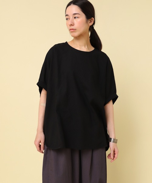 RNA-N ブラウス シャツ B2890 リネンレーヨンワイドブラウス レディース : ZOZOTOWN Yahoo!店 - 通販 - Yahoo!ショッピング