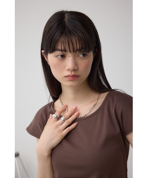 AZUL BY MOUSSY tシャツ C/Tフレンチスリーブカットトップス レディース : ZOZOTOWN Yahoo!店 - 通販 - Yahoo!ショッピング