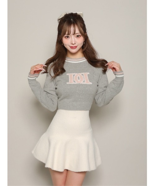 Darich（ダーリッチ） ニット セーター レトロDDロゴニットトップス レディース : ZOZOTOWN Yahoo!店 - 通販 - Yahoo!ショッピング