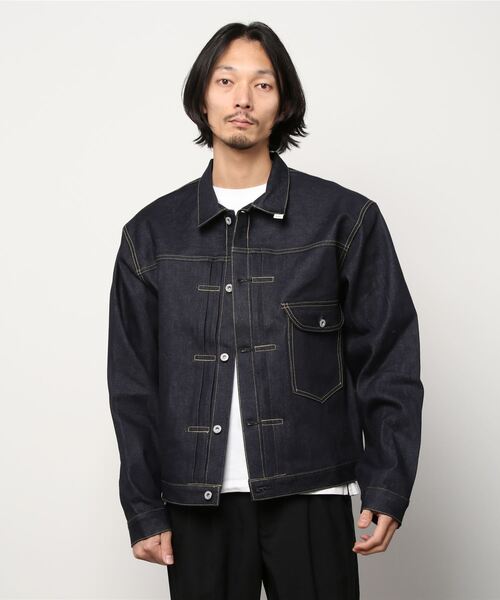 Yahoo!オークション - 「GDC」 デニムジャケット SMALL インディゴブル...