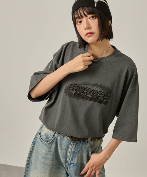 Snap club 「Snap club」 半袖Tシャツ M グレー レディース : ZOZOTOWN Yahoo!店 - 通販 - Yahoo!ショッピング