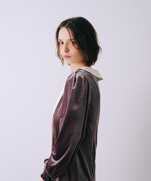 SELFIST（セルフィスト） ワンピース 2wayベロアマーメイドワンピース