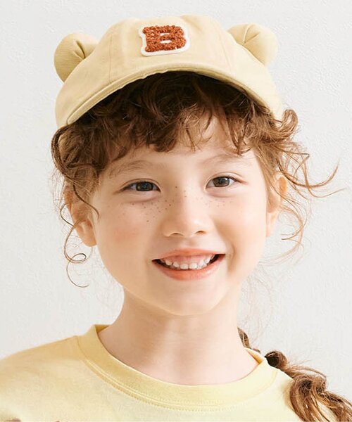 apres les cours（アプレレクール） キャップ 帽子 tiny bear 耳付きキャップ キッズ 子供 男の子 女の子 : ZOZOTOWN Yahoo!店 - 通販 ...