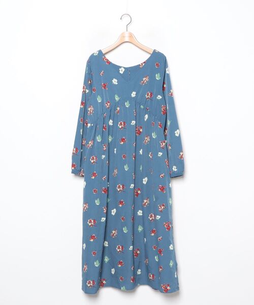 KBF 「KBF」 長袖ワンピース ONE SIZE ブルー レディース : ZOZOTOWN Yahoo!店 - 通販 - Yahoo!ショッピング