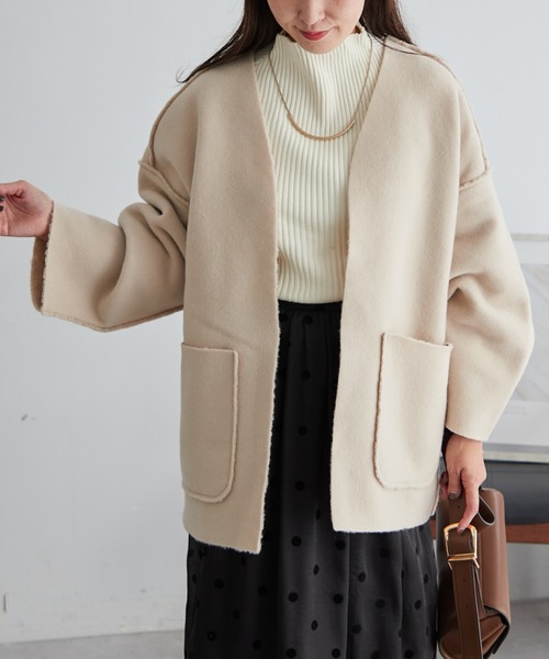 Yahoo!オークション - 「Remind me and forever」 ノーカラージャケッ...