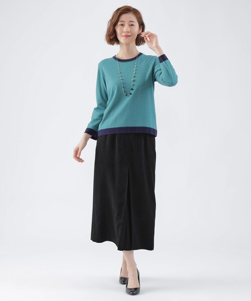 TRANS WORK（トランスワーク） スカート 「ウォッシャブル」ストレッチスウェードAラインスカート : ZOZOTOWN Yahoo!店 - 通販 - Yahoo!ショッピング