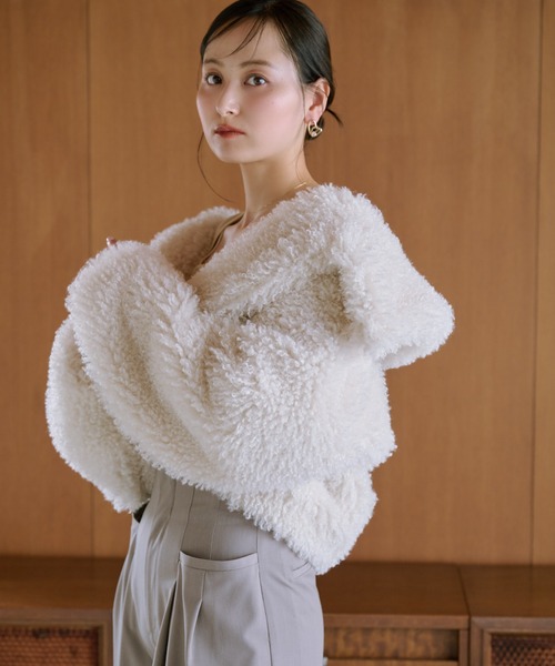 SNIDEL 「SNIDEL」 ジャケット 0 アイボリー レディース : ZOZOTOWN Yahoo!店 - 通販 - Yahoo!ショッピング