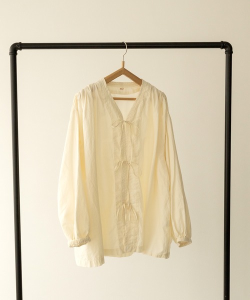 RNA-N ブラウス シャツ B2902 バルキーコットンガウンブラウス レディース : ZOZOTOWN Yahoo!店 - 通販 - Yahoo!ショッピング