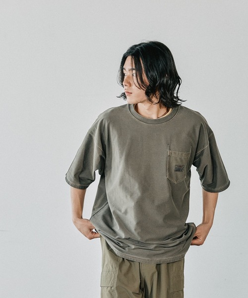 BAYFLOW tシャツ 「接触冷感・吸水速乾」クールタッチピグメント半袖Tシャツ メンズ : ZOZOTOWN Yahoo!店 - 通販 - Yahoo!ショッピング