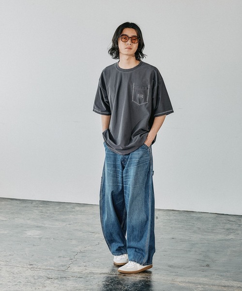 BAYFLOW tシャツ 「接触冷感・吸水速乾」クールタッチピグメント半袖Tシャツ メンズ : ZOZOTOWN Yahoo!店 - 通販 - Yahoo!ショッピング