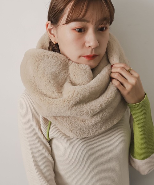 SENSE OF PLACE by URBAN RESEARCH 「SENSE RESEARCH」 スヌード ONE ベージュ レディース : ZOZOTOWN Yahoo!店 - 通販 ...