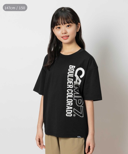 CAMP7 tシャツ 「CAMP7」ビッグロゴプリントTシャツ(水陸両用) キッズ 子供服 男の子 女の子 : ZOZOTOWN Yahoo!店 - 通販 - Yahoo!ショッピング