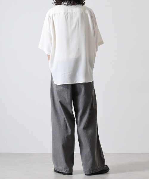 Yahoo!オークション - 「FUNALIVE」 「HALHAM」半袖シャツ L ホワイト ...