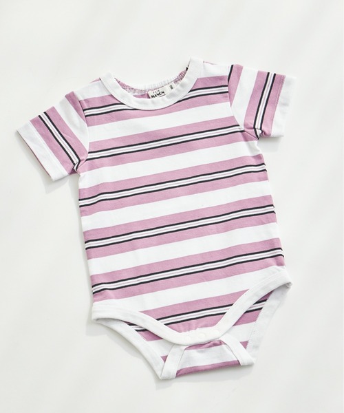 pairmanon ベビー服 ロンパース 「リンクコーデ」「ベビー」ボーダー 半袖ロンパース : ZOZOTOWN Yahoo!店 - 通販 - Yahoo!ショッピング