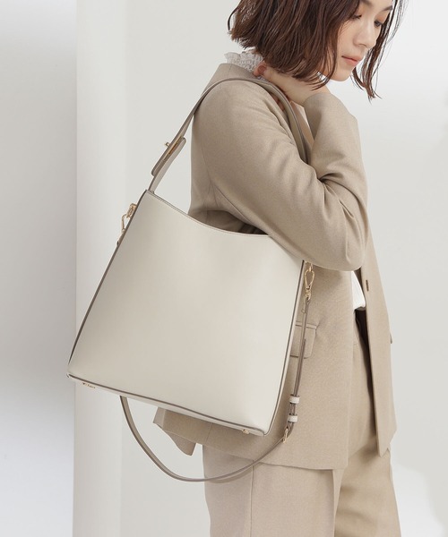 NATURAL BEAUTY BASIC 「NATURAL BASIC」 2WAYバッグ フリ- オフホワイト レディース : ZOZOTOWN Yahoo!店 - 通販 - Yahoo!ショッピング